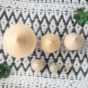 Vintage | Accents | Aztec Stackable Baskets With Lids Set Of 6 | Poshmark